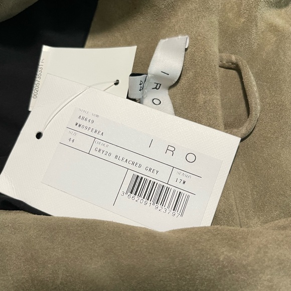 IRO | Jackets & Coats | Nwt Iro Leather Jacketcoat | Poshmark